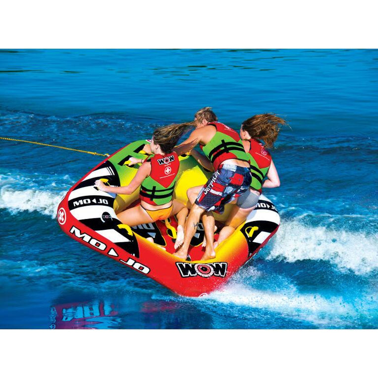 WOW Mojo Inflatable Towable Tube - 3P — Air Kayaks Direct